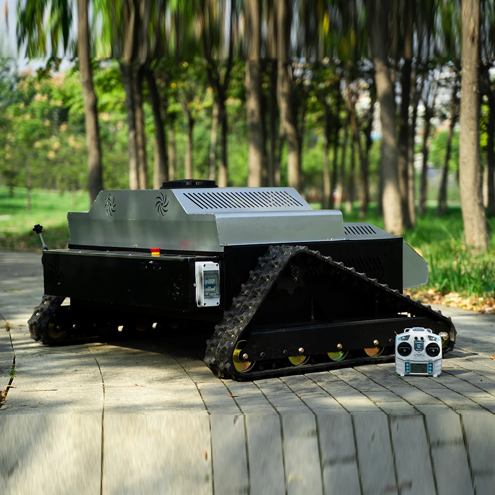 Smart Remote Control Lawn Mower - 360-Degree Rotating Weeder