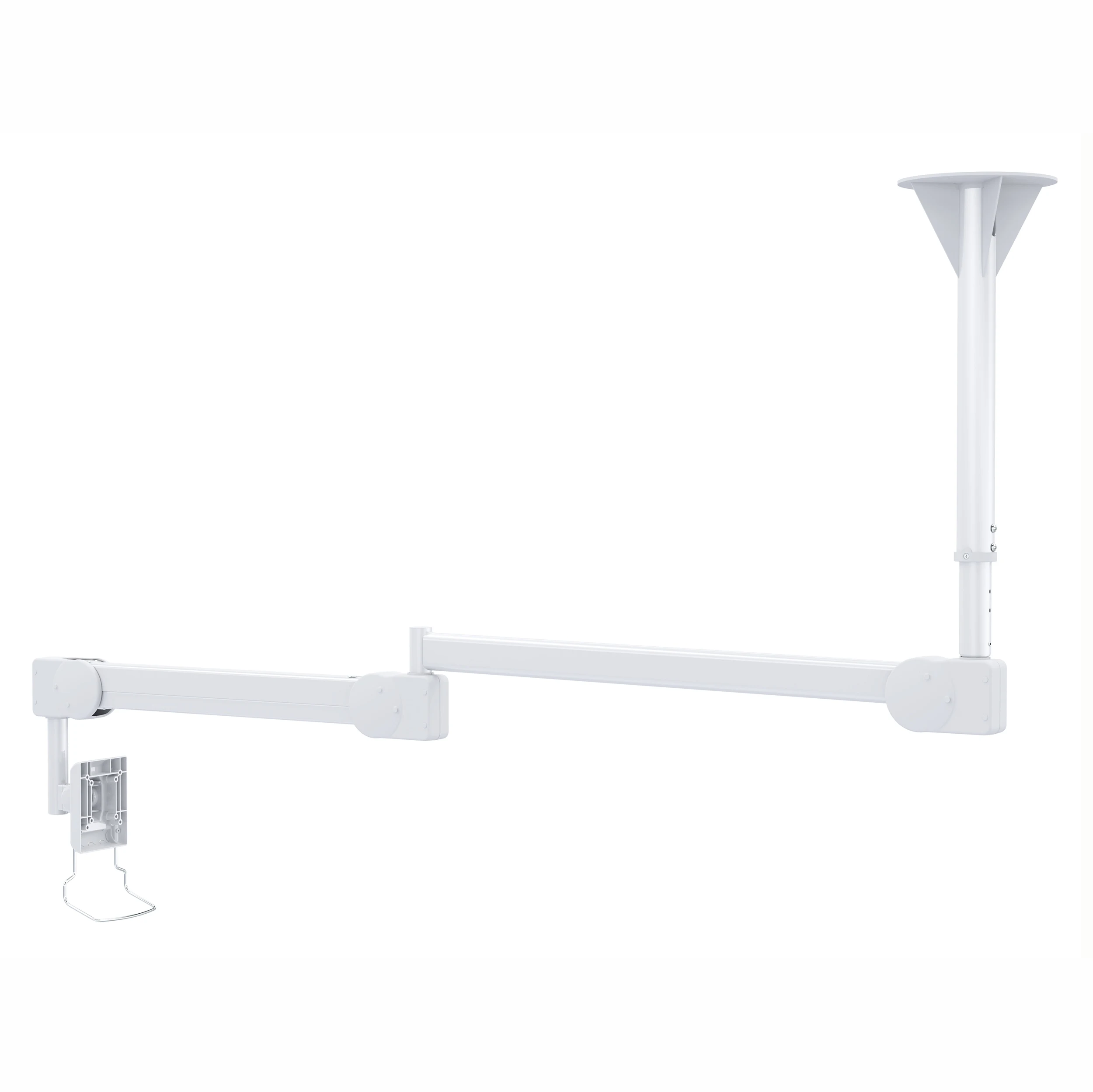 Hospital Medical LCD Monitor TV Arm - Adjustable & Secure