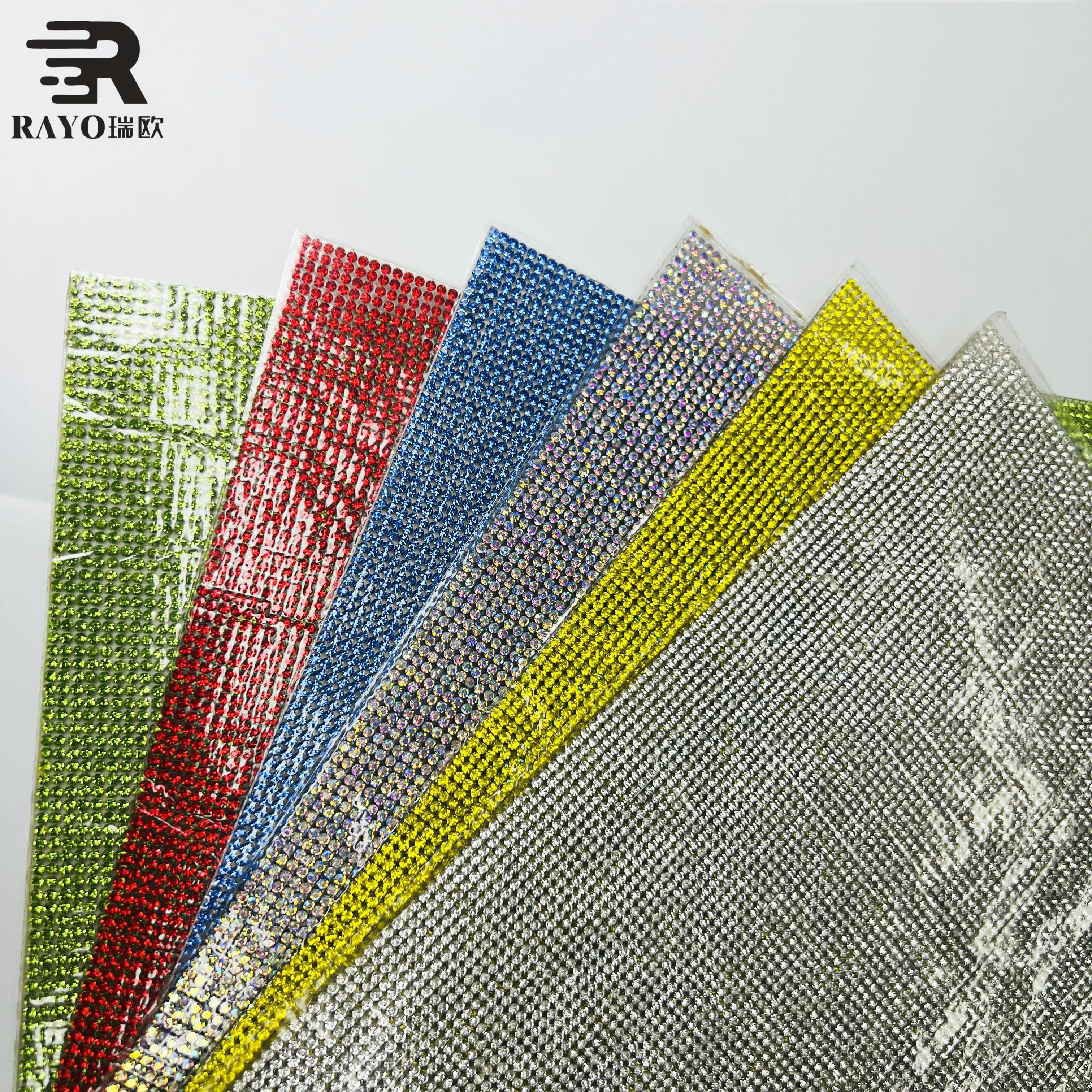 Jp New Fashion Rhinestone Sheet Hot Fix Crystal Size 24*40cm For Dress ...