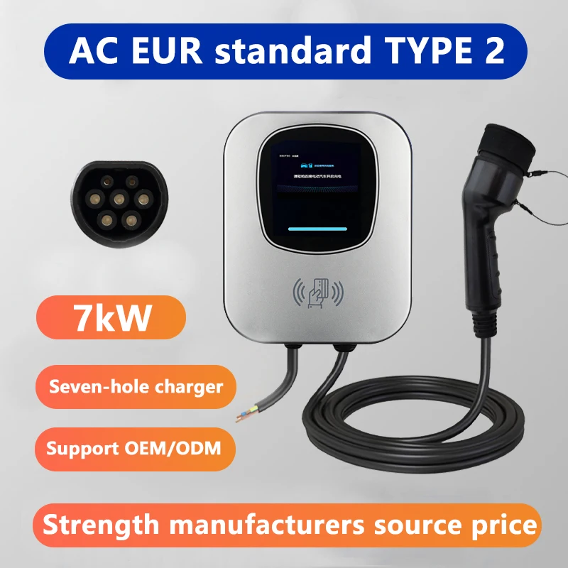 Ev Charging Station 11kw 7kw Wallbox Ev Charger Stations 7kw Ev Charger 32a Electric Car ...