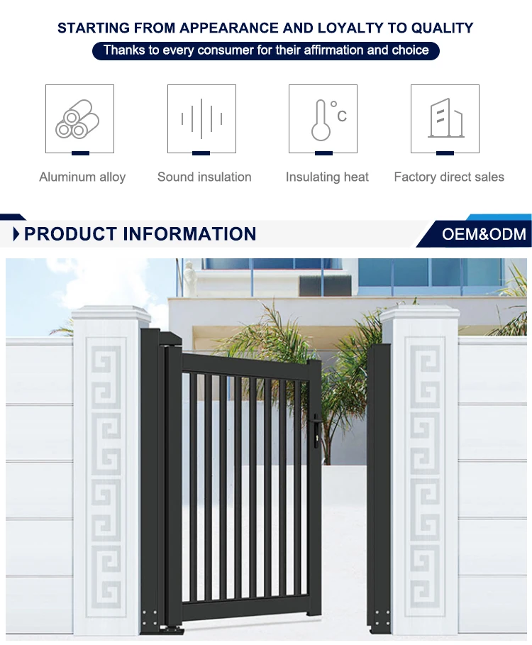 Metal Fence And Gate Metal Work Design Outdoor Gate Post Light Wrought ...