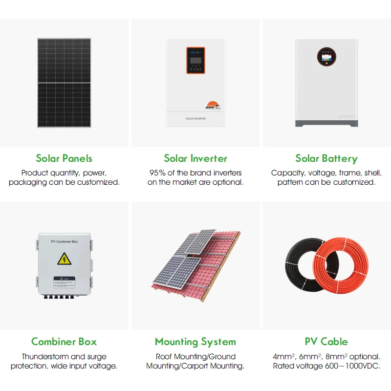 KEVOLT High Voltage Hybrid Solar System - 50KW to 100KW
