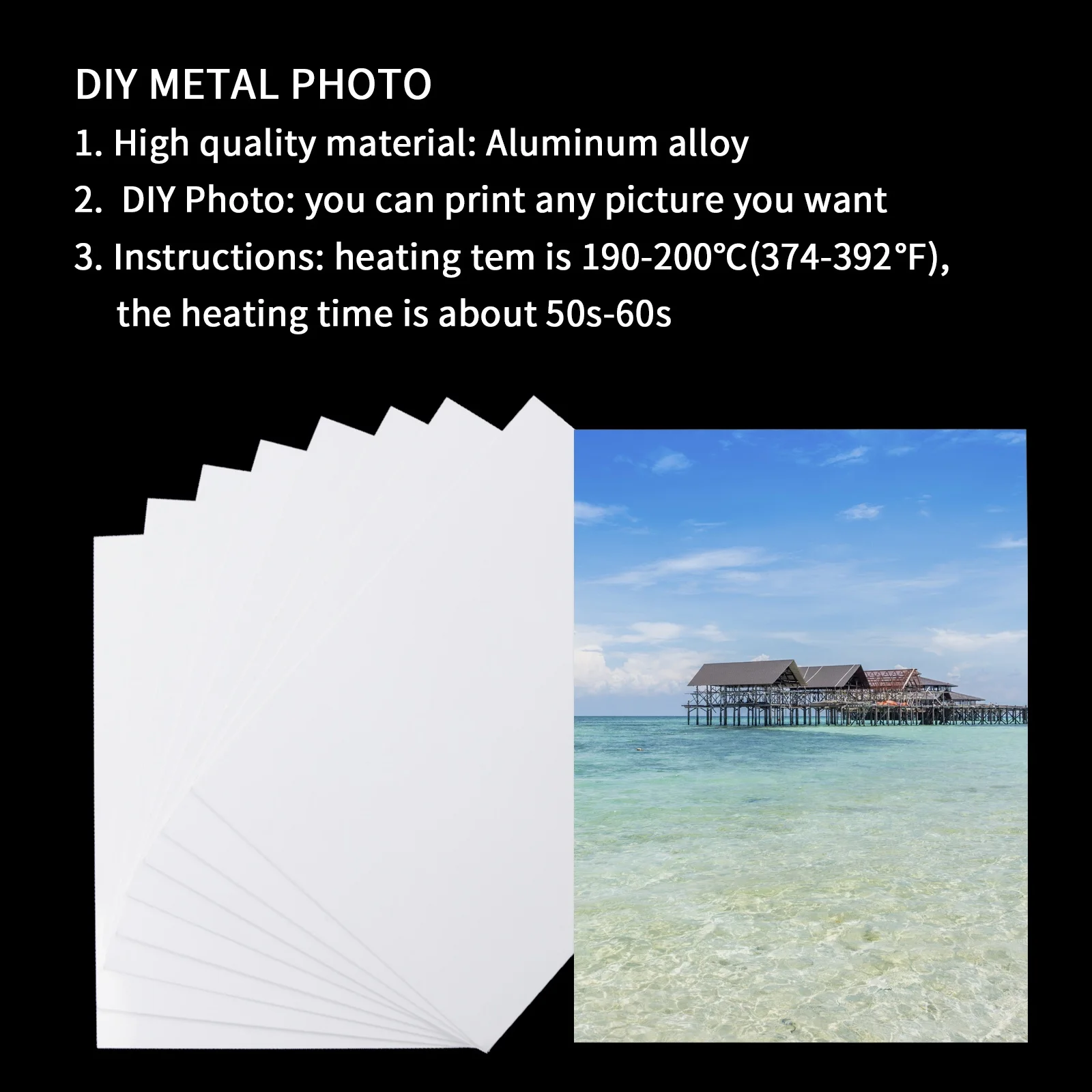 Sublimation Metal Blanks - Aluminum Sheets for Creativity
