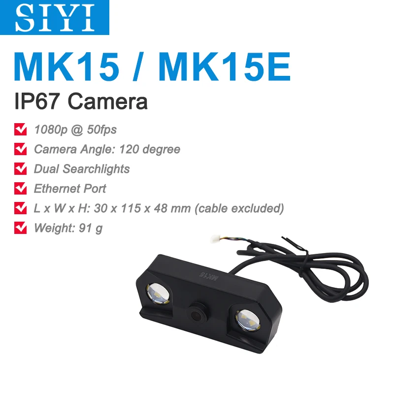Siyi Mk15 15km 5.5-inch Monitor Mini Hd Handheld Fpv Radio System ...