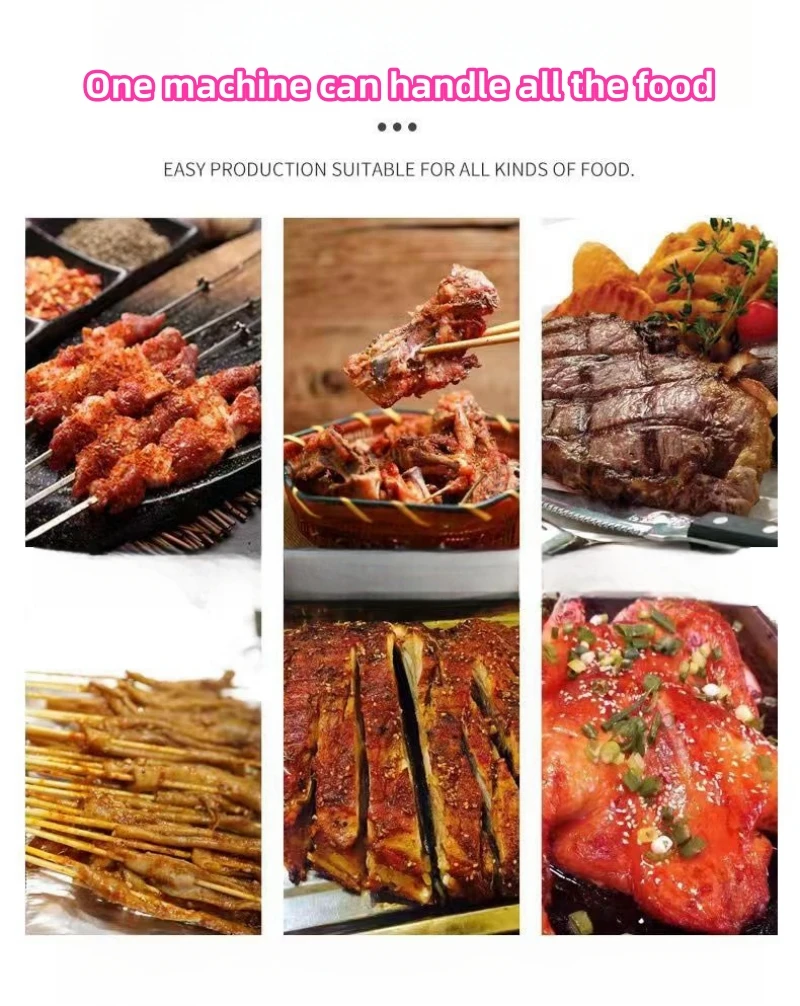 Lar Capacity 3-cylinder Rans Type Kitchen Fryer With Baking Pan And Hot ...