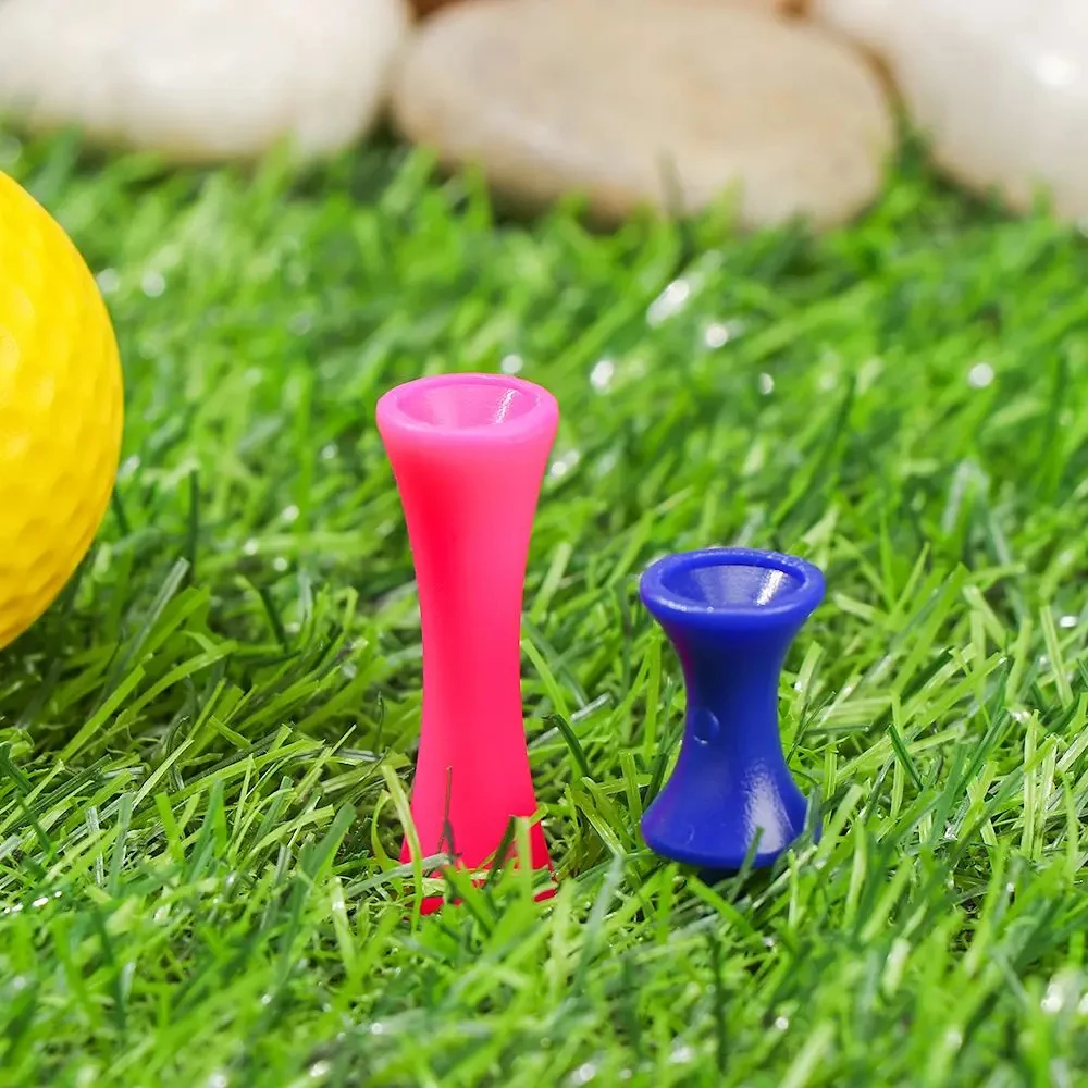 Unbreakable Rubber Golf Tees - Consistent Height for Practice