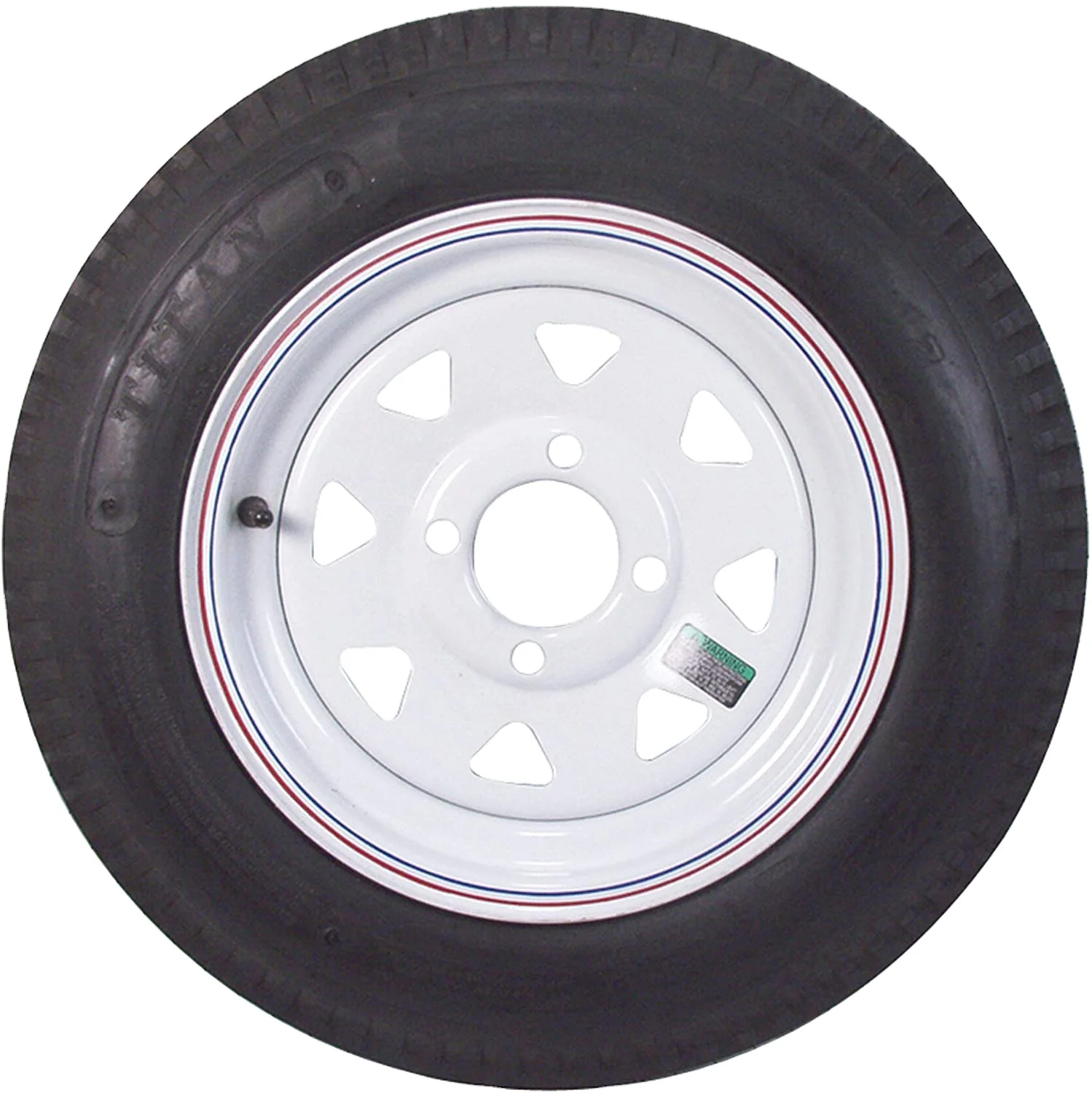 14 Inch White Spoke Trailer Wheel with 5 Lug - ERA Quality