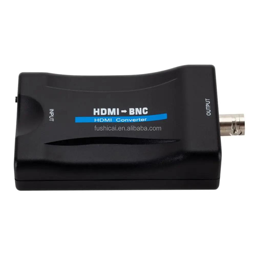 Hd Mi To Bnc Composite Video Signal Converter Adapter Vhs Dvd Player ...