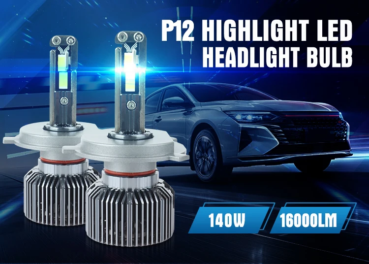 2024 Prilight P12 LED Headlights - Bright, Reliable, and Efficient