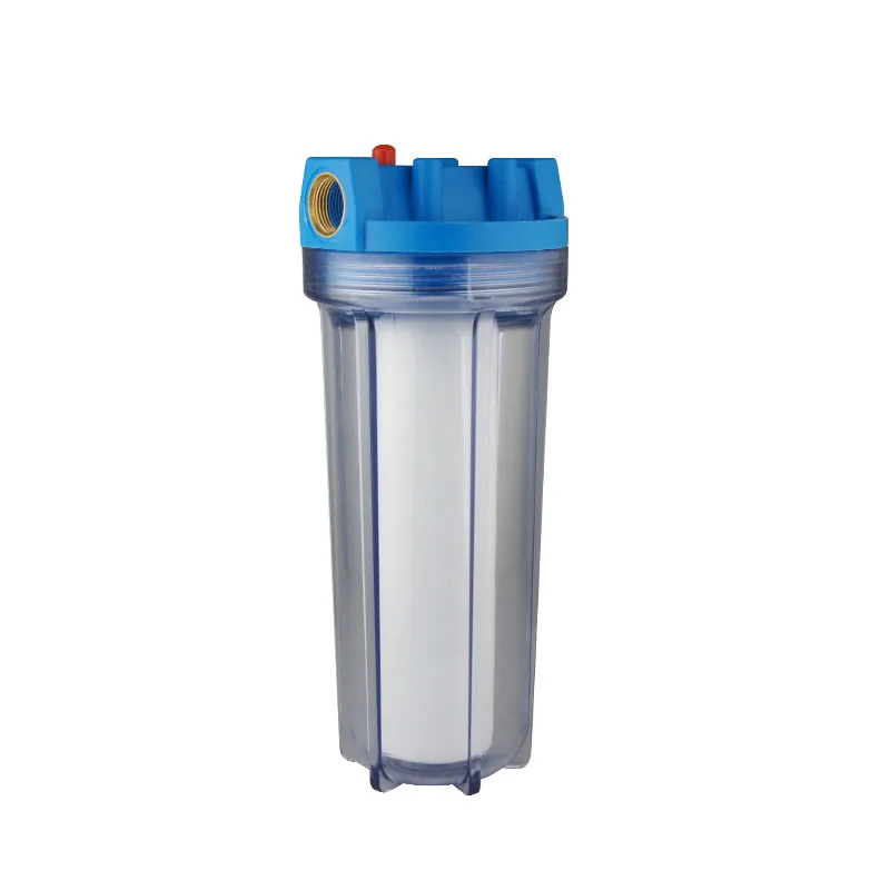 Single Stage Transparent Pipeline Water Filter Housing for Home Use ...