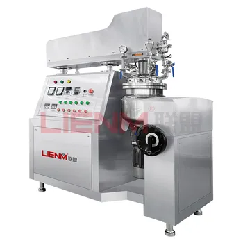 Lab 50l Ointment Cream Emulsifier Making Machine Automatic Lifting ...