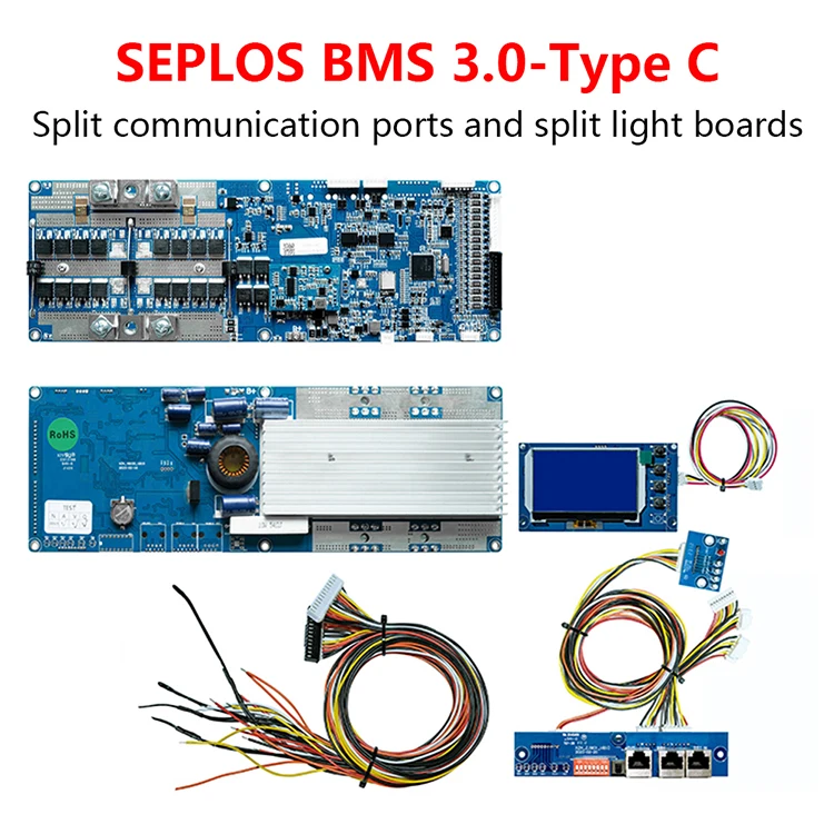Seplos 24V 48V 150A 200A Battery Management System - Smart BMS 3.0