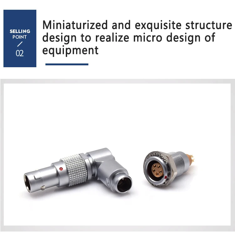 SupplyFXG 0B 360 Degree Series Electrical Push Pull Connector Male and ...