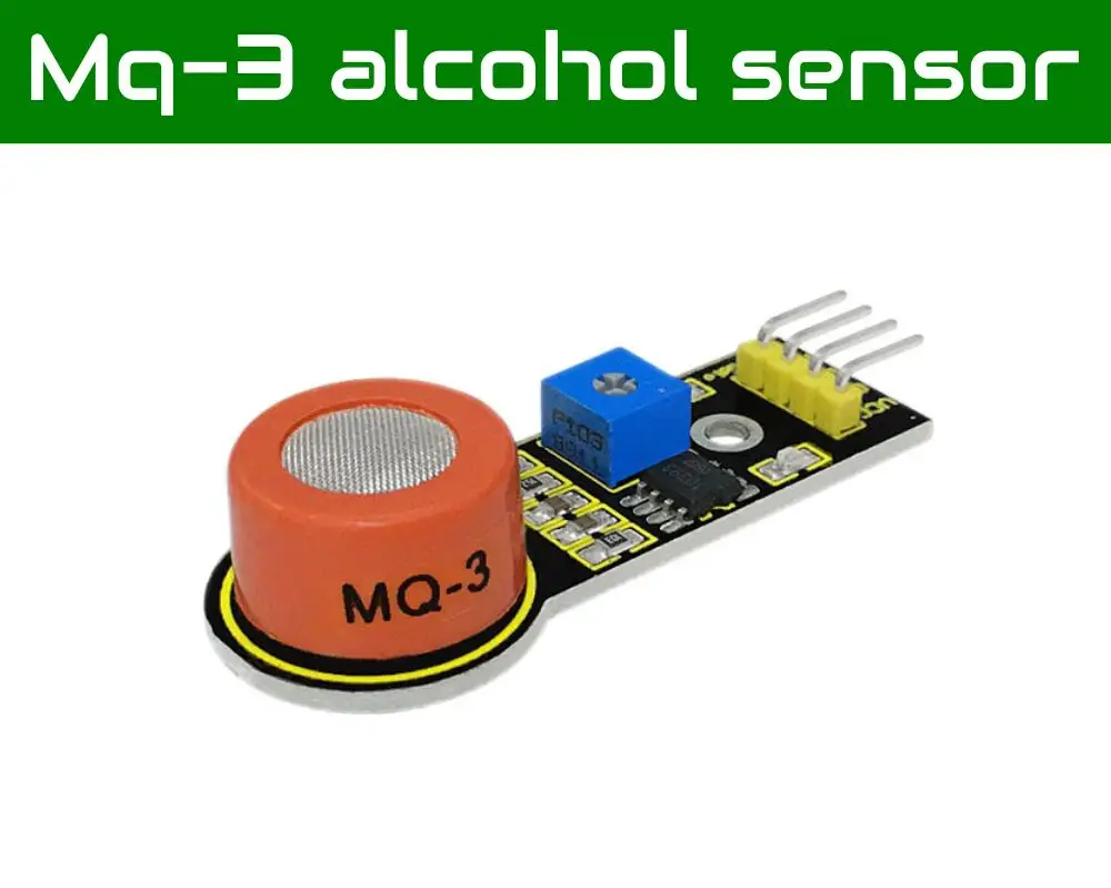 Keyestudio Mq-2 Mq-3 Mq-4 Mq-5 Mq-6 Mq-7 Mq-8 Mq-135 Analog Gas Sensor Module For Arduino ...