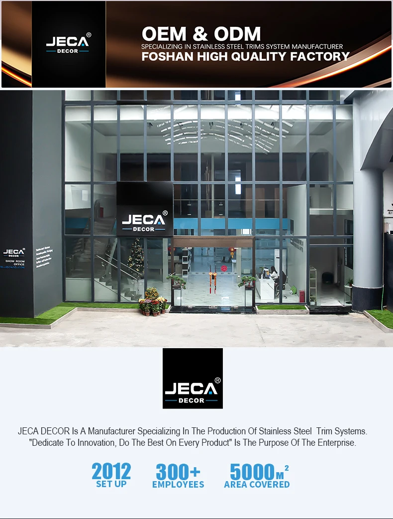 JECA Tile Profiles - Stylish & Durable Edging Trims