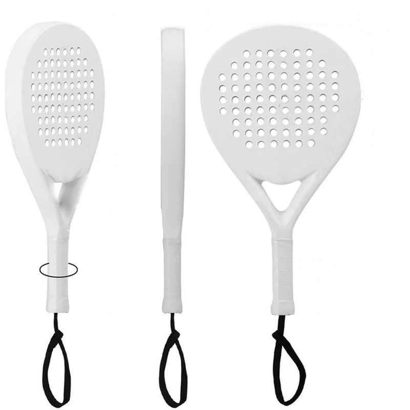 Customized Design Hot Sale 3K 12K 18K Tennis Padel Racket Carbon Fiber