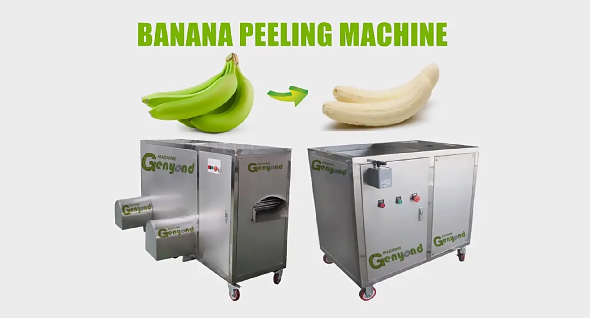 Genyond Banana Peeler - Efficient & Durable Machine