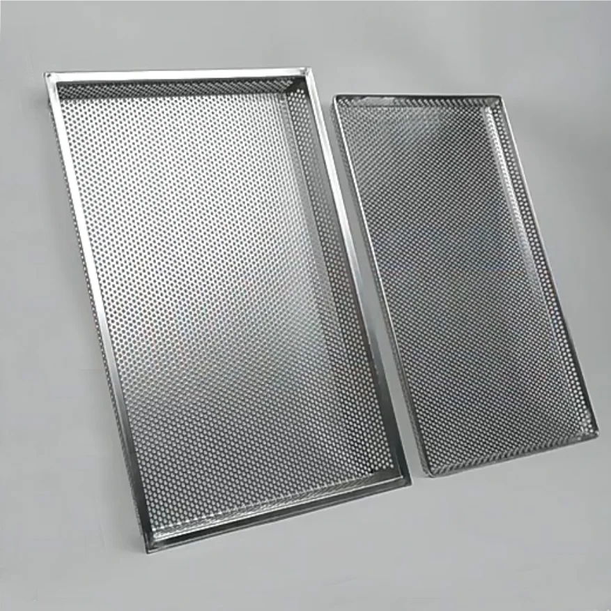 Perforated Tray 460*660 mm Deep Stainless Steel Aluminum Baking Trays ...
