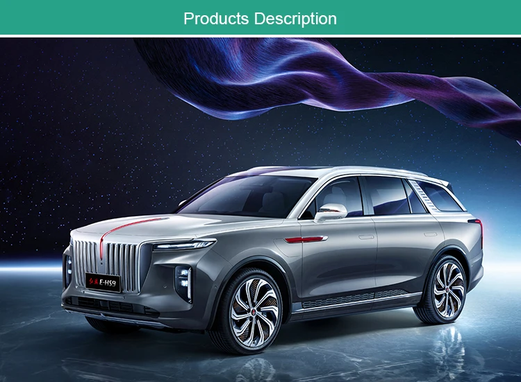 Luxury Pure Electric Car Hongqi E-hs9 High Quality New Energy Vehicle Hongqi E-hs9 Fast Charging ...