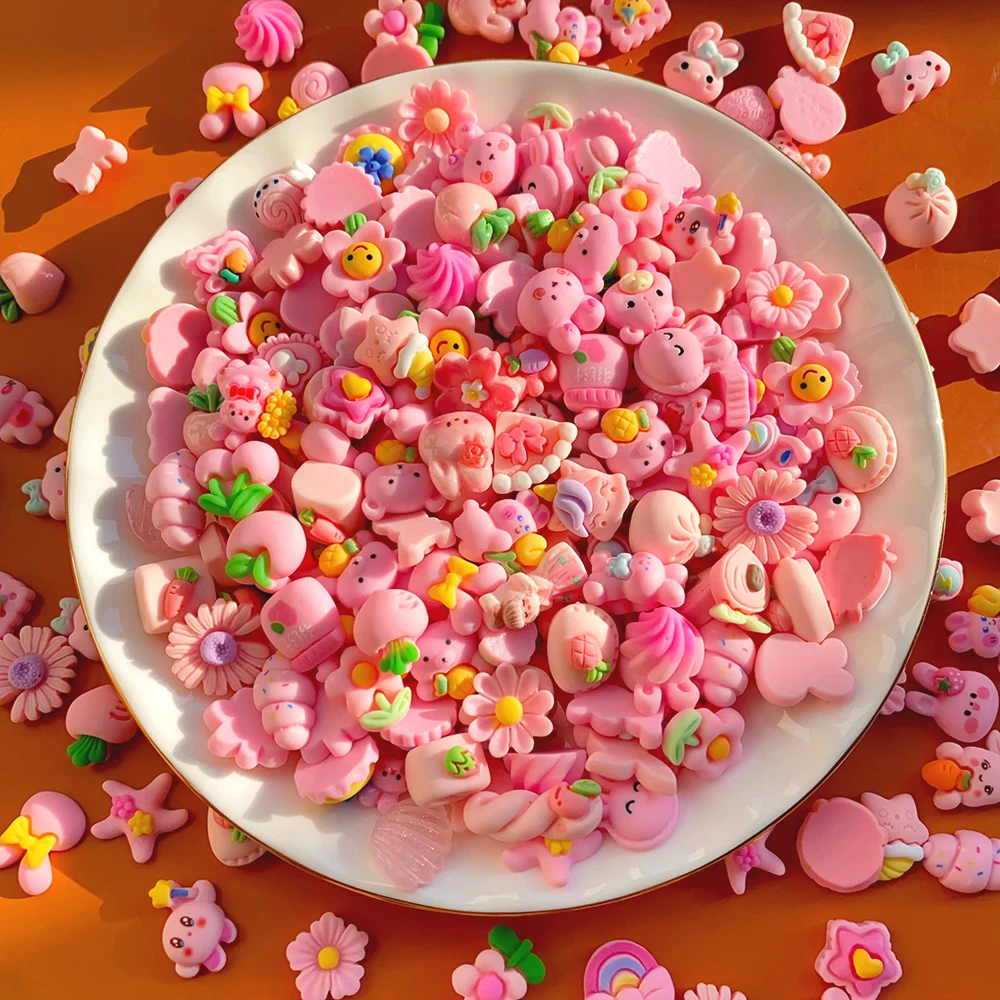 Cute Minisize Mixed Resin Charms for DIY Jewelry Making