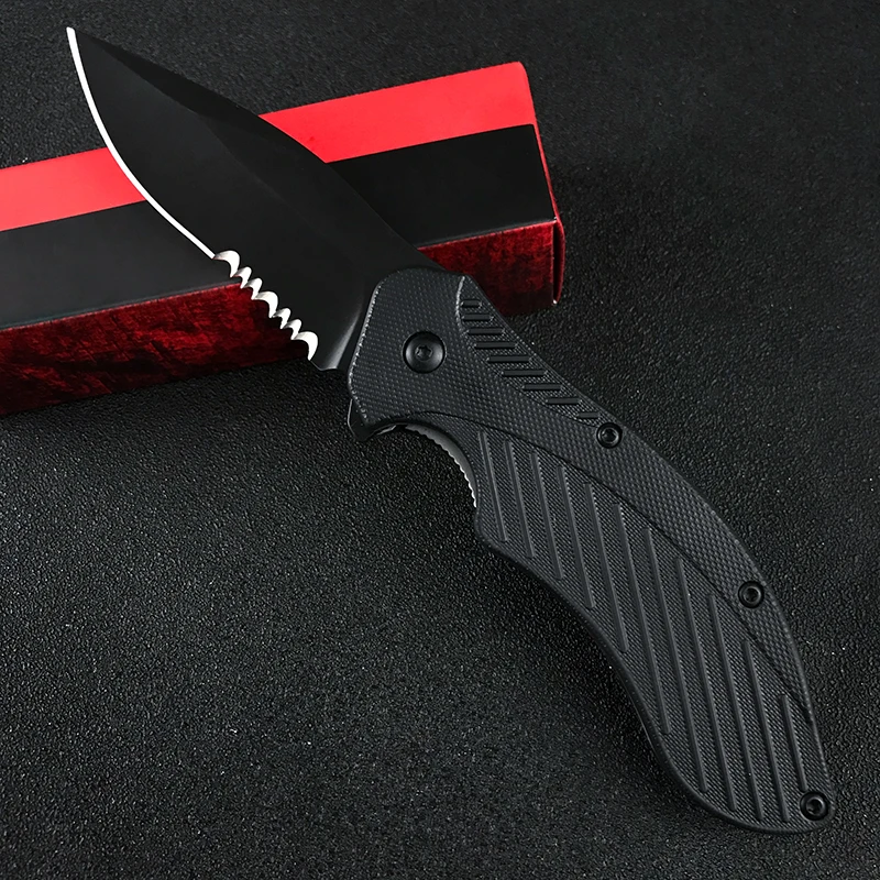 Clash 1605 Folding Field EDC Knife Reinforced Nylon Glass Fiber Handle ...