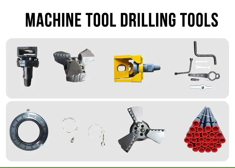230 Meters Depth Diesel Engine Drilling Rig for Water Wells
