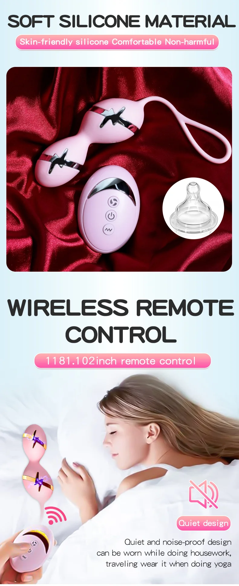 Aav Electric Shock G Spot Vaginal Stimulator Kegel Wireless Love Ball