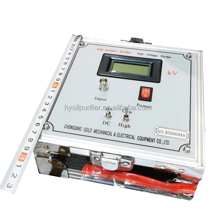 100KV GDC High Voltage Divider Meter - Reliable & Customizable
