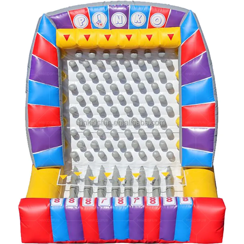 Inflatable Plinko Carnival Game for Outdoor Fun & Play - OEM Available