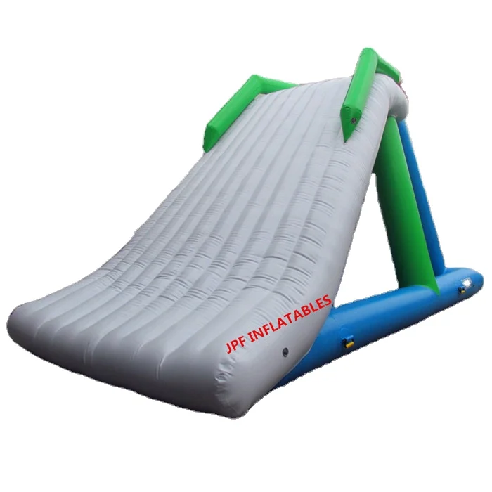 Custom madea Inflatable Floating Slide Climbing Water Slide game, Air ...
