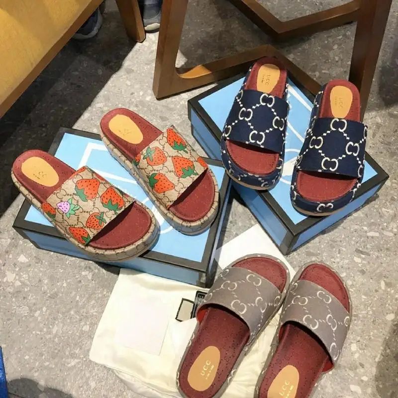 Thick Sole Ladies Slippertop Quality Luxury Female Famous Brand Ladies ...