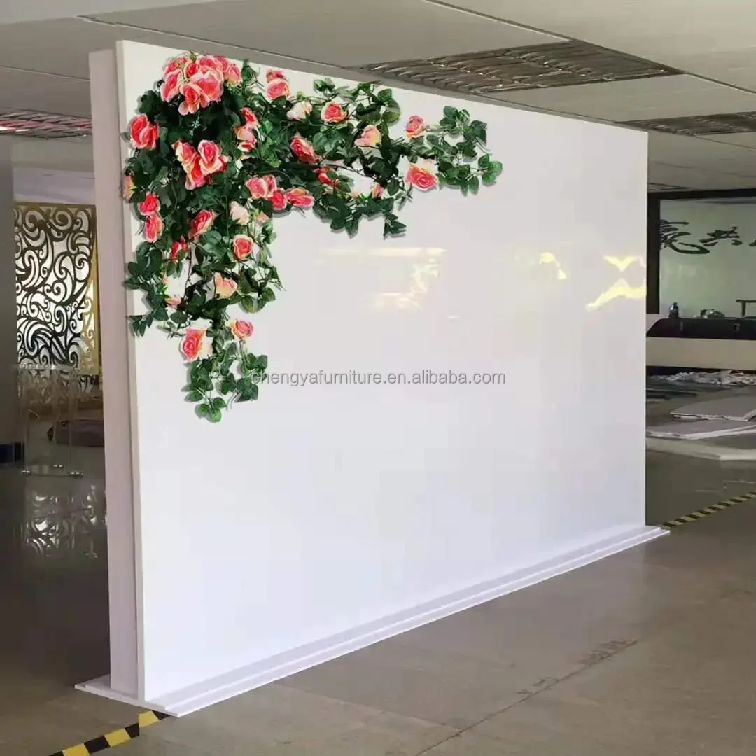 White wall panel and backdrop for wedding and event stage| Alibaba.com