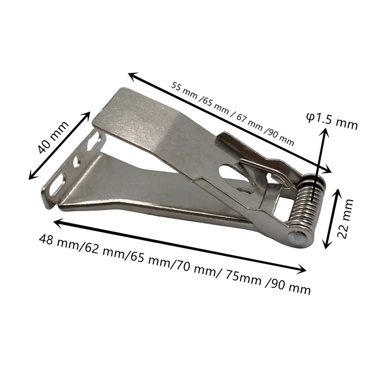 Yuanwangxing Manufactures Hardware Panels Flat Metal Spring Clips for ...