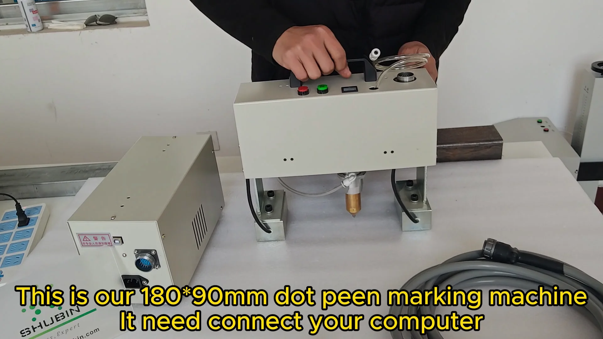 Chassis Number Engraving Dot Peen Marking Vin Number Printing Machine ...