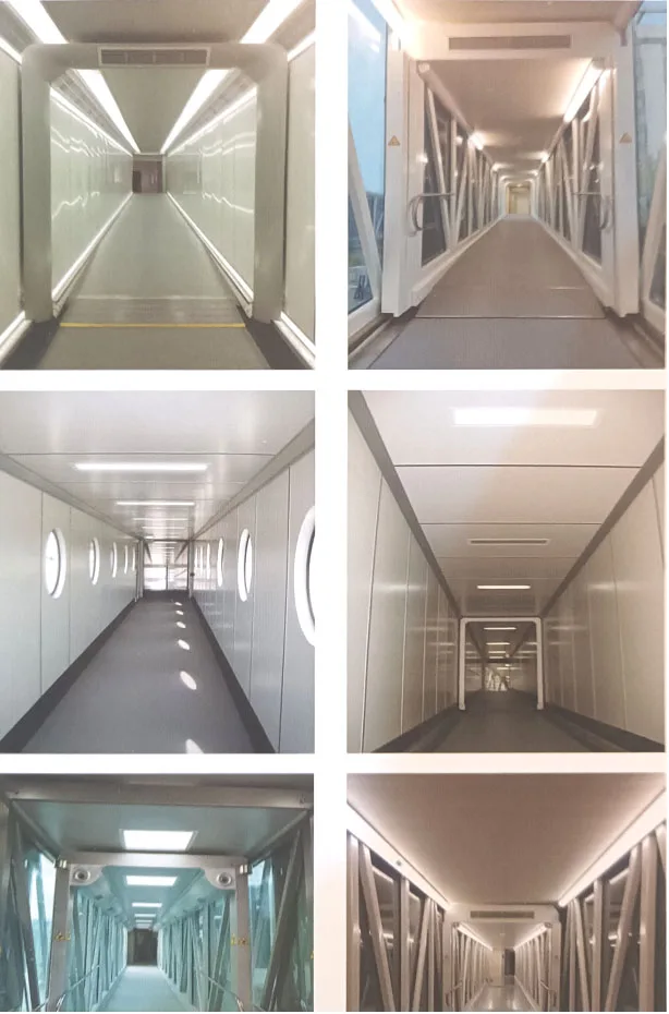 Airport Telescopic Aircraft Passenger Boarding Gangway for Secure and ...
