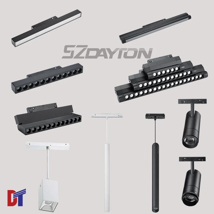 Floodlight ETL&cETL Spotlight Track Lighting System Ultra Slim Magnetic ...