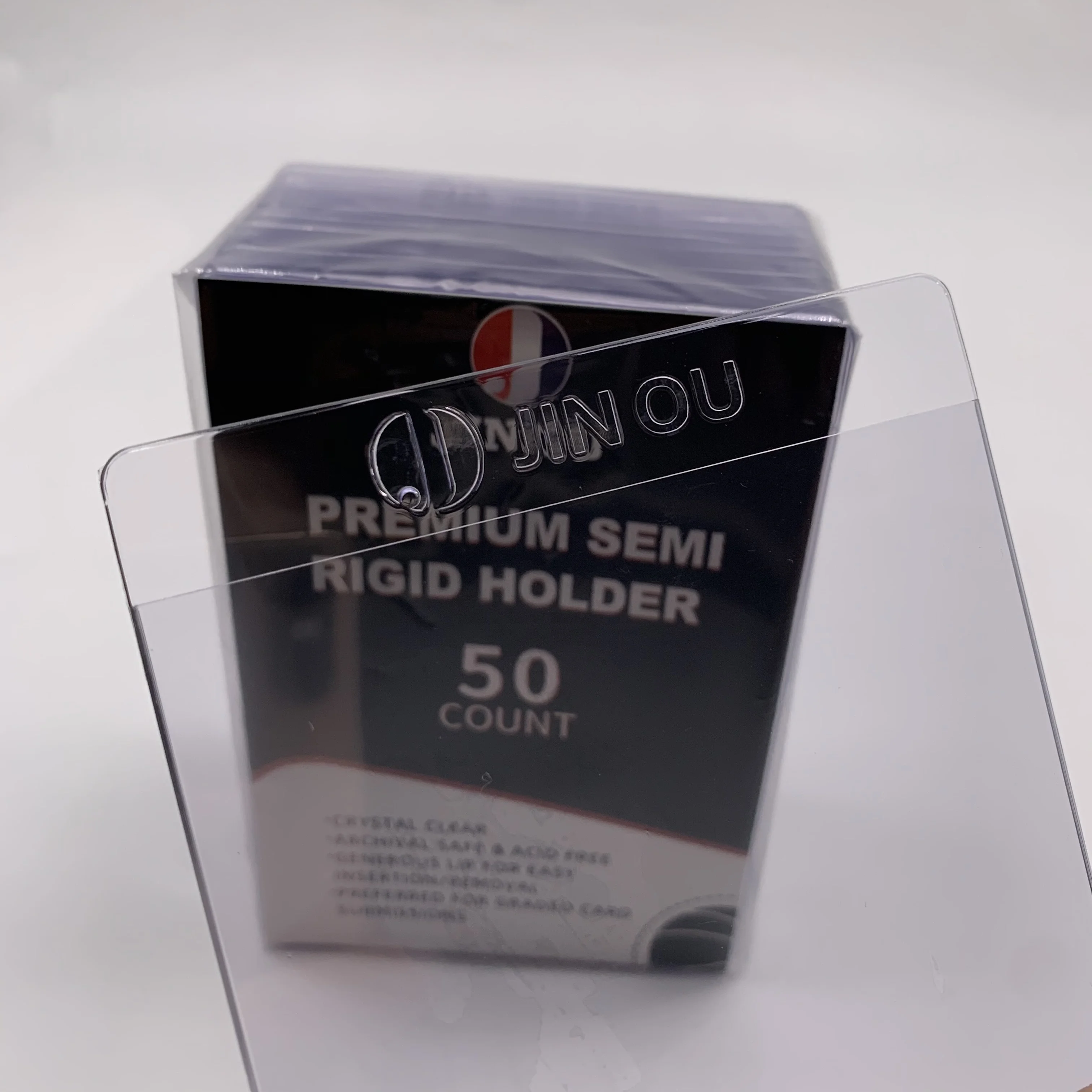 Customized Logo Semi-rigid Card Saver Card Protector Jo-ap-009s ...