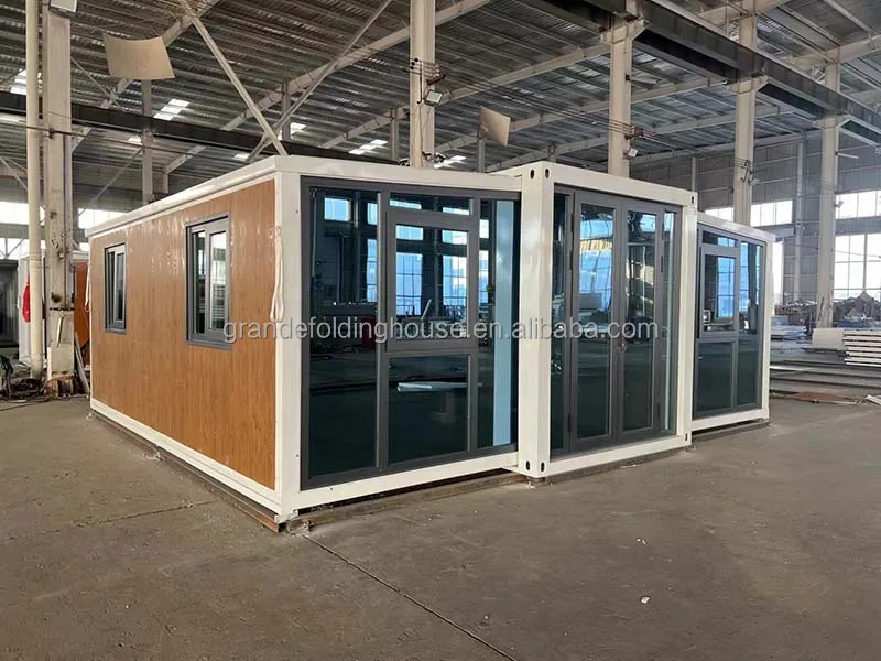 Grande Prefab House Extendable Modular Home 20ft Mobile Homes Outdoor ...