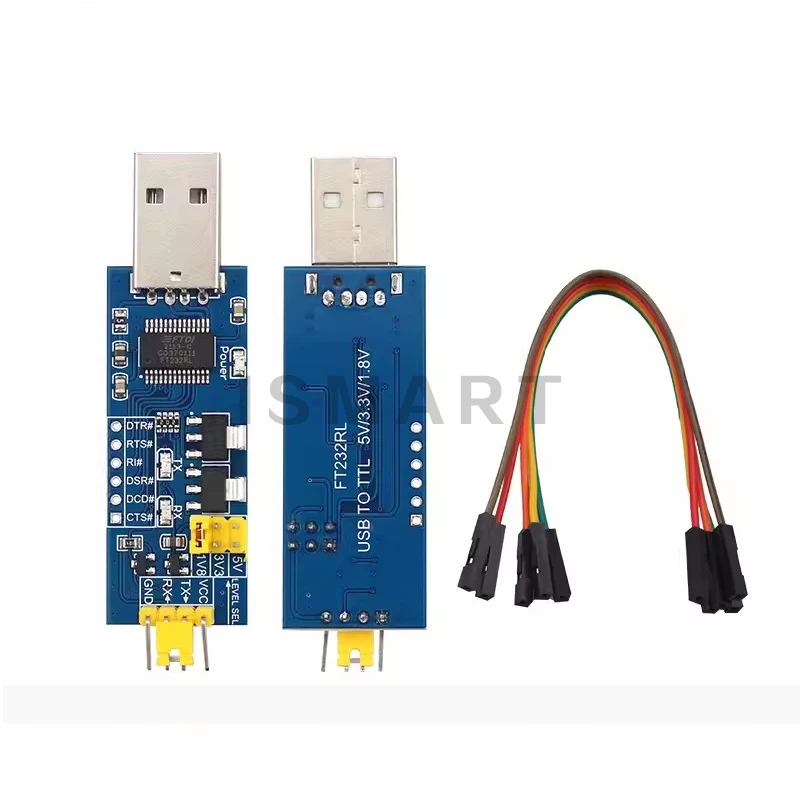 Ft232rl Serial Port Module Usb To Ttl Serial Port Small Board 5v 3.3v 1 ...