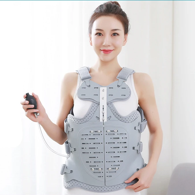 Adjustable spine and lumbar thoracolumbar orthosis compression fracture ...
