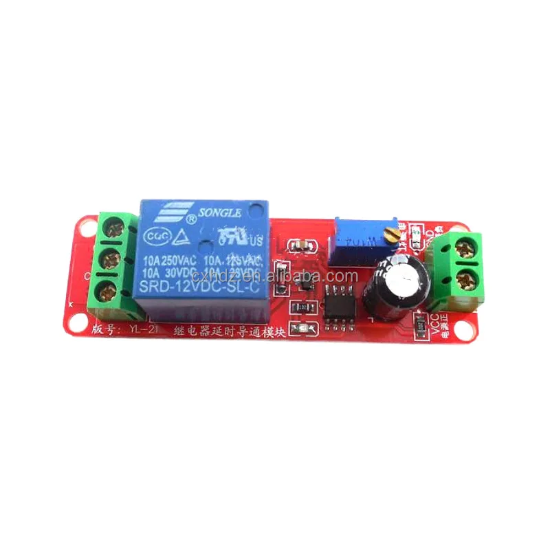 NE555 Timer Switch Adjustable Module - 12V Automotive Delay