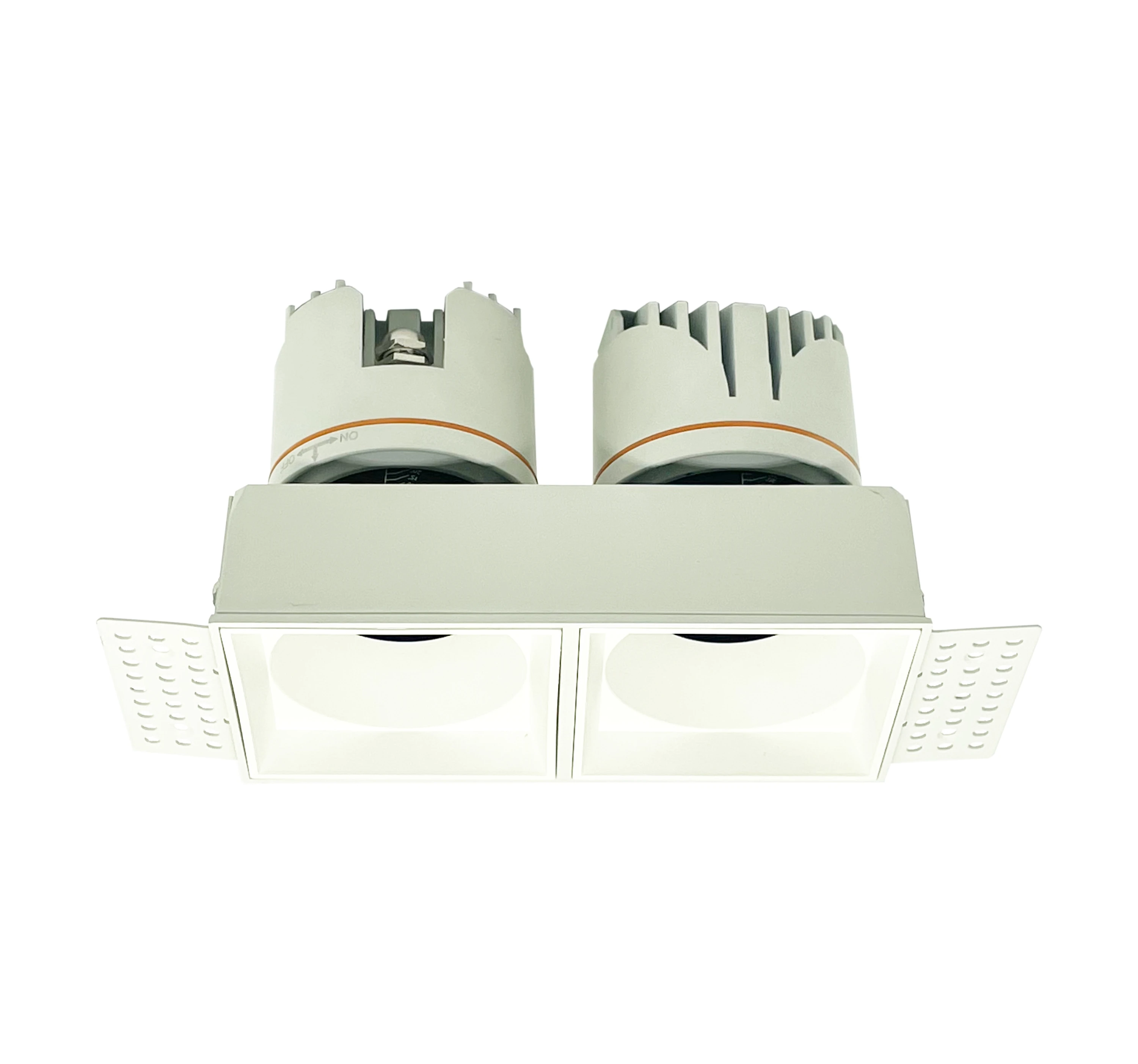Tr02011 Double Heads Square Recessed Led Spotlight 14w 24w 40w ...