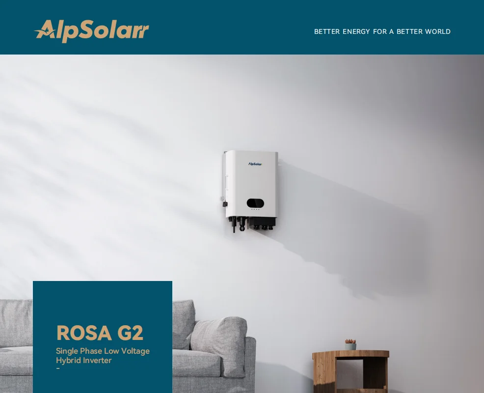 Alpsolarr Single Phase Hybrid Inverter Rosa G2 8kw 10kw 12kw - Buy ...