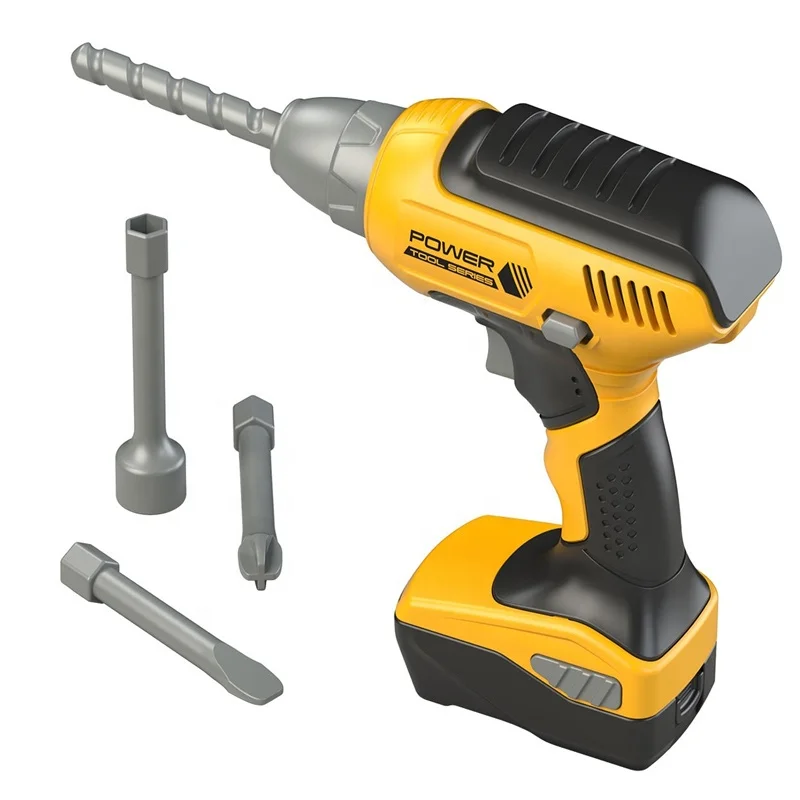 Wholesale Kids Tool Set With Electric Toy Drill Plastic Toys Electric ...