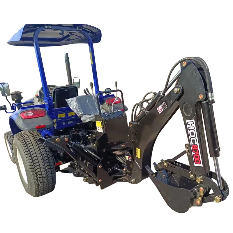 High Efficiency PTO Backhoe Tractor - Durable & Versatile