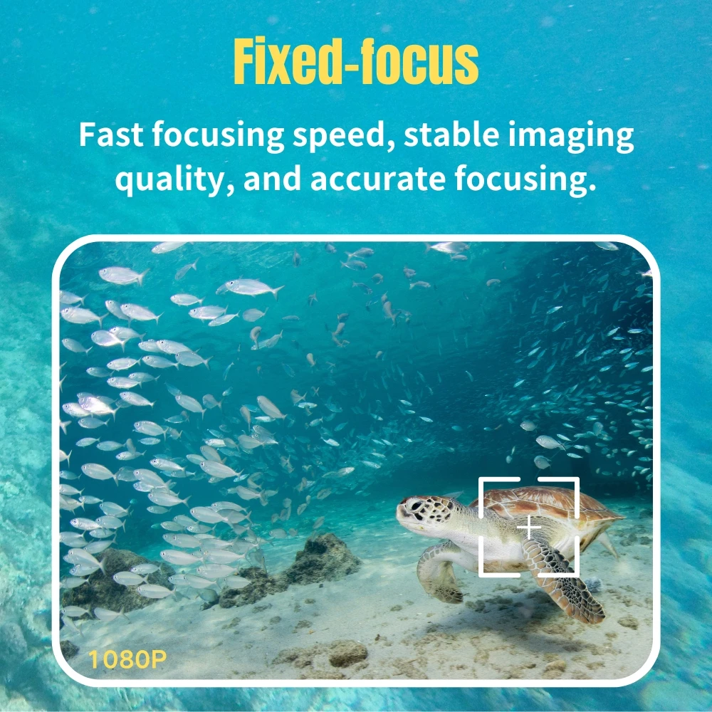 Omni Directional Underwater Camera,5-in-1 High-definition With No Dead ...