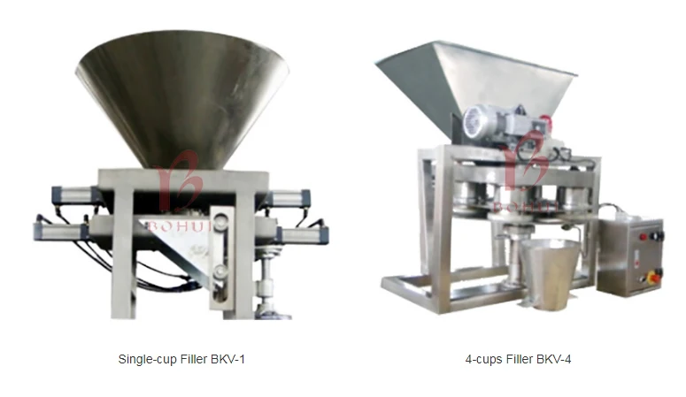 Automatic Volumetric Cups Filler For Rice Sugar Salt Bean Cashew Nut ...