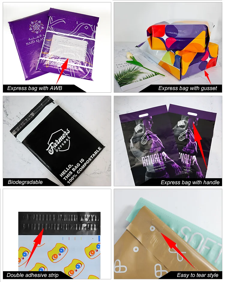 Custom Poly Mailer Bags - Durable & Versatile Packaging