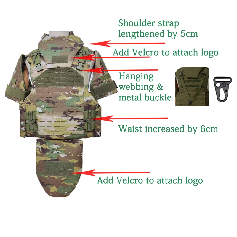 Sturdy Armor Xl Plus Size Full Body Cover Protection Neck Protection ...