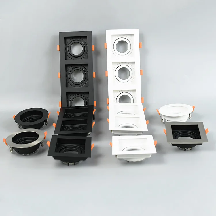 Modern Square Recessed LED Downlight - 50000 Hours Lifespan